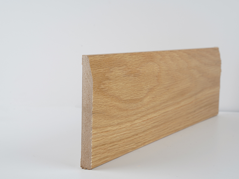 144mm Oak Engineered Contemporary Skirting Skirting & Architrave - SEADEC
